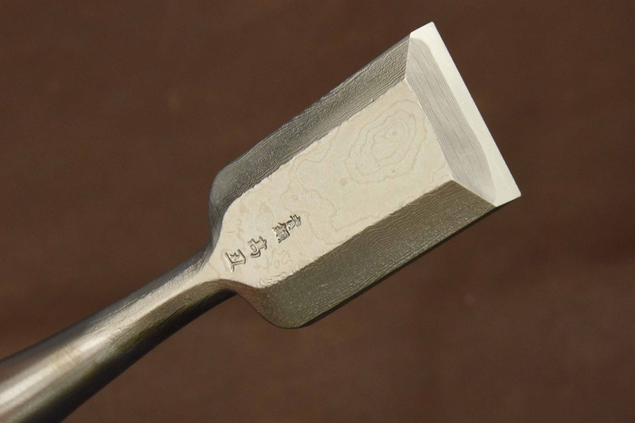 MARUYOSHI MFG. SHOP / SHIBANO Oire chisel Damascus steel