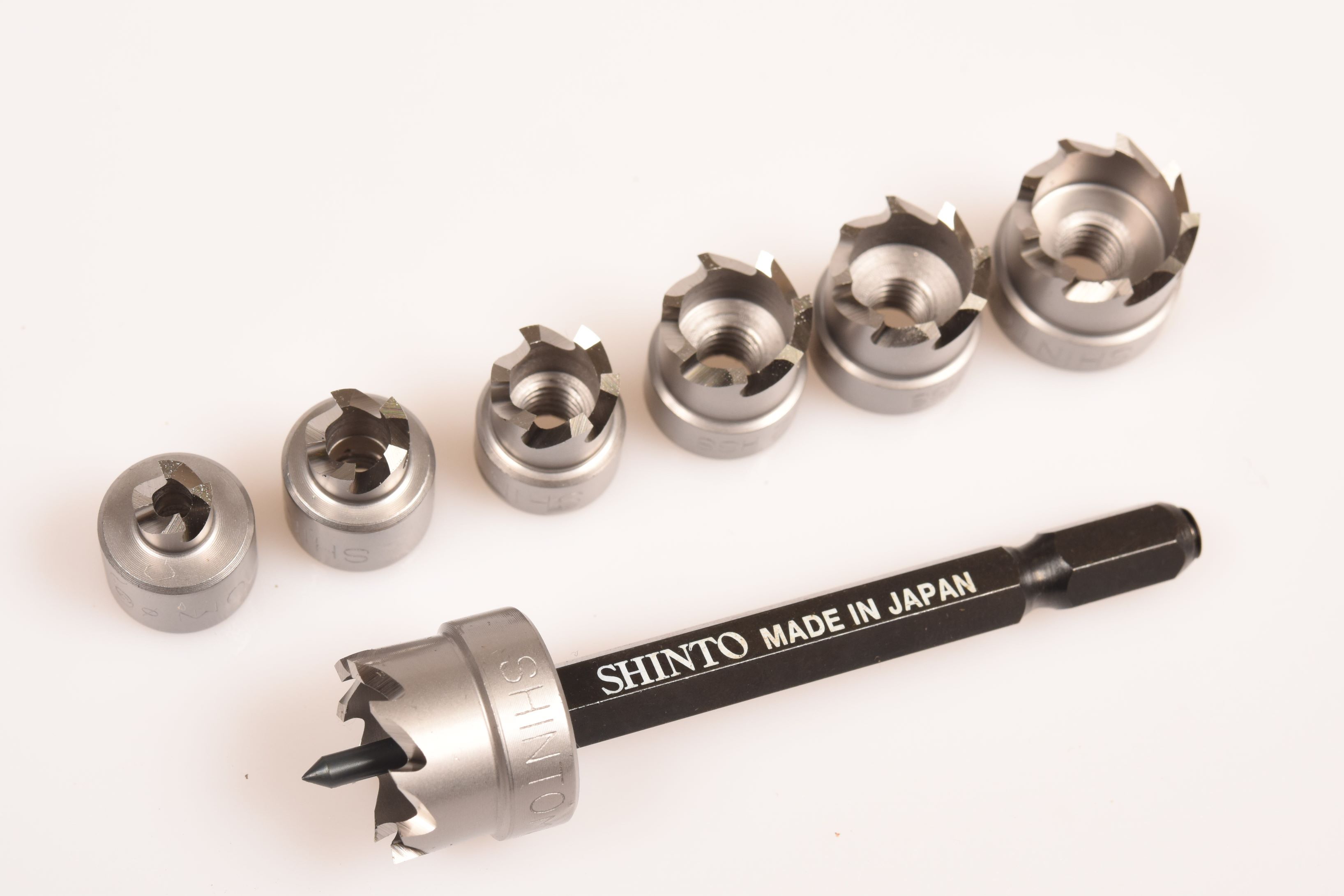 MARUYOSHI MFG. SHOP / SHINTO Mini Hole saw set